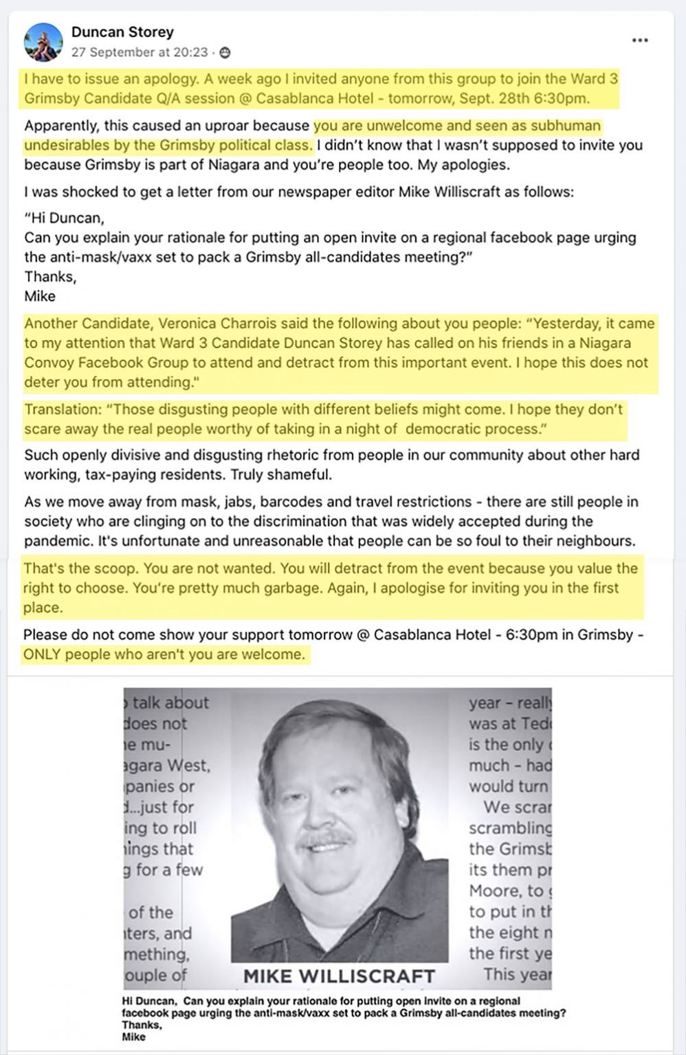 Fact Checking: Duncan Storey – Ward 3’s “TRULY Inclusive Candidate ...